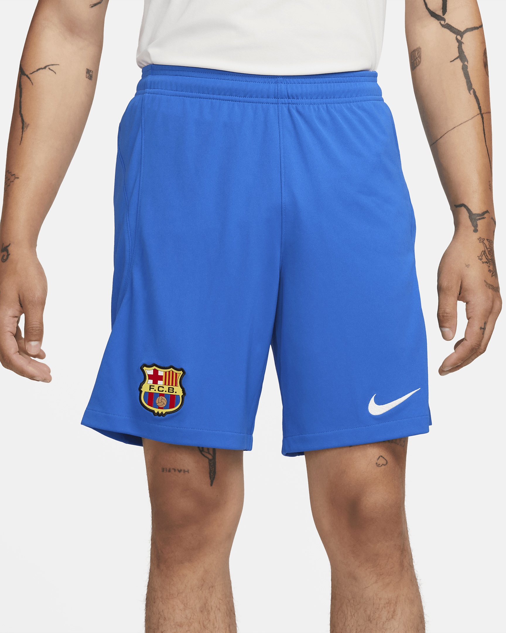 Nike FC Barcelona 2023/24 Stadium Away Nike Men's Dri-FIT Soccer Shorts ...