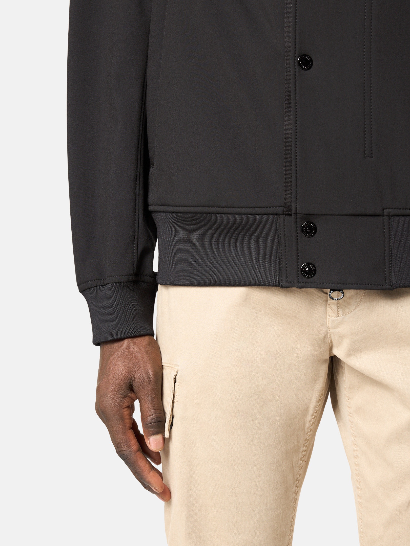 Stone Island 4100090 LIGHT SOFT SHELL-R_e.dye® TECHNOLOGY, RECYCLED ...