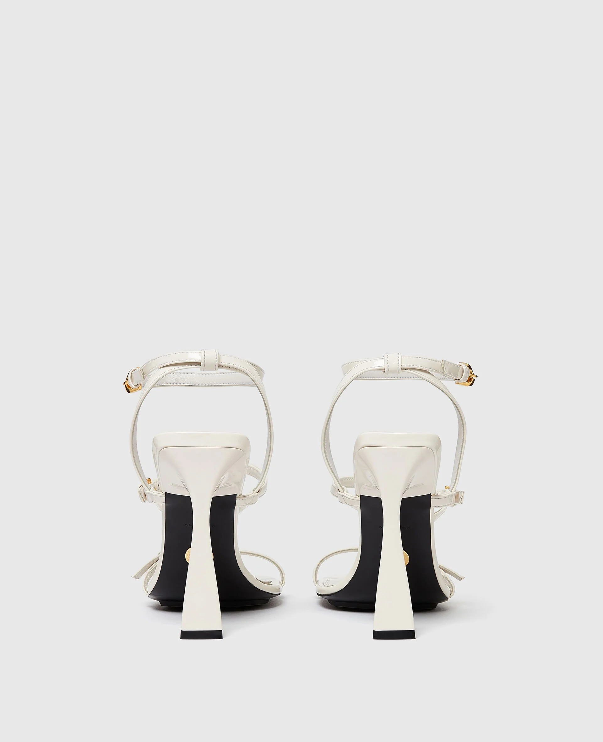 Stella McCartney Elsa Patent Heeled Sandals - 810603AP0AP09002 | REVERSIBLE