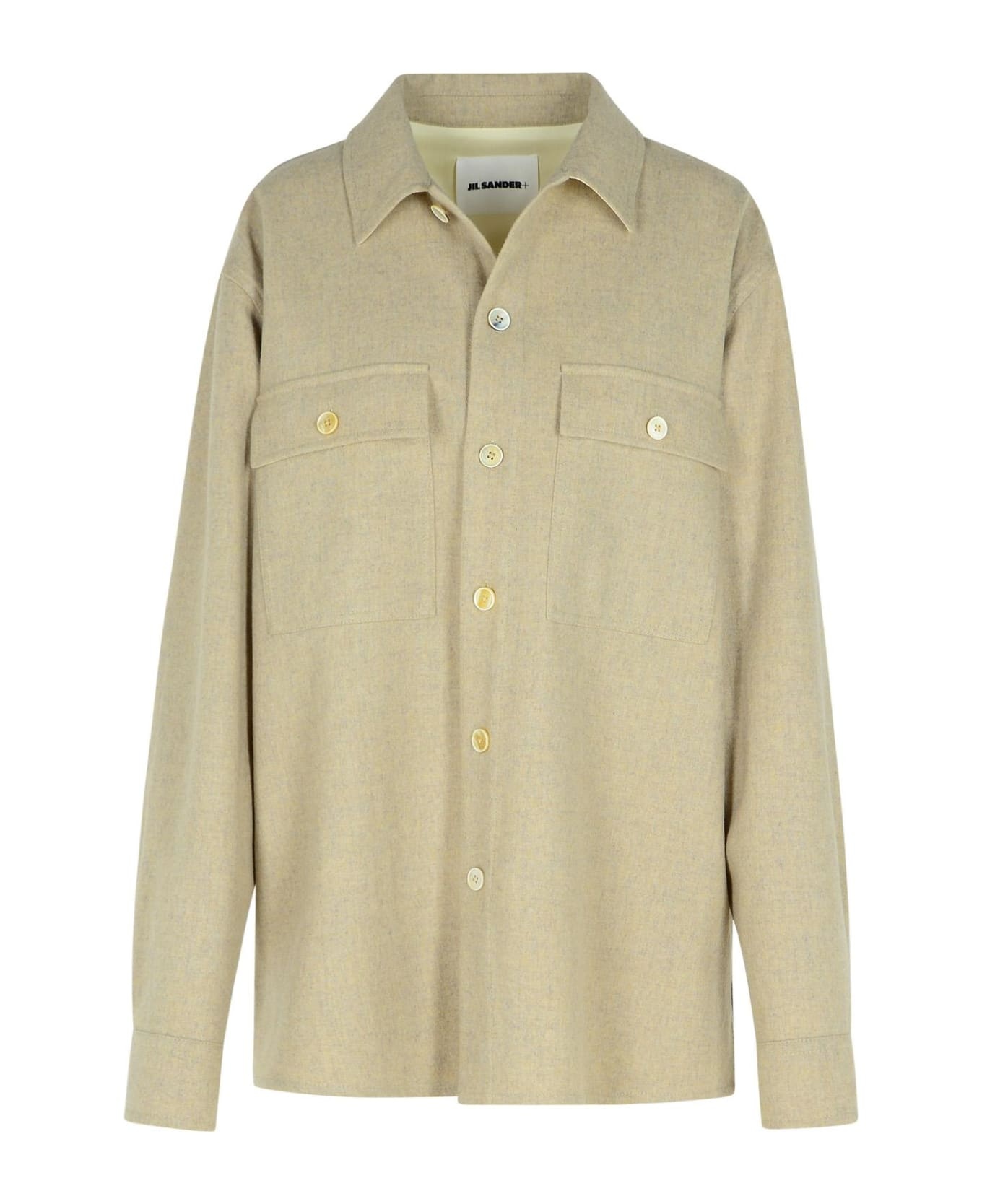Jil Sander Beige Virgin Wool Shirt | italist | REVERSIBLE Jil Sander Beige Virgin Wool Shirt | italist | REVERSIBLE
