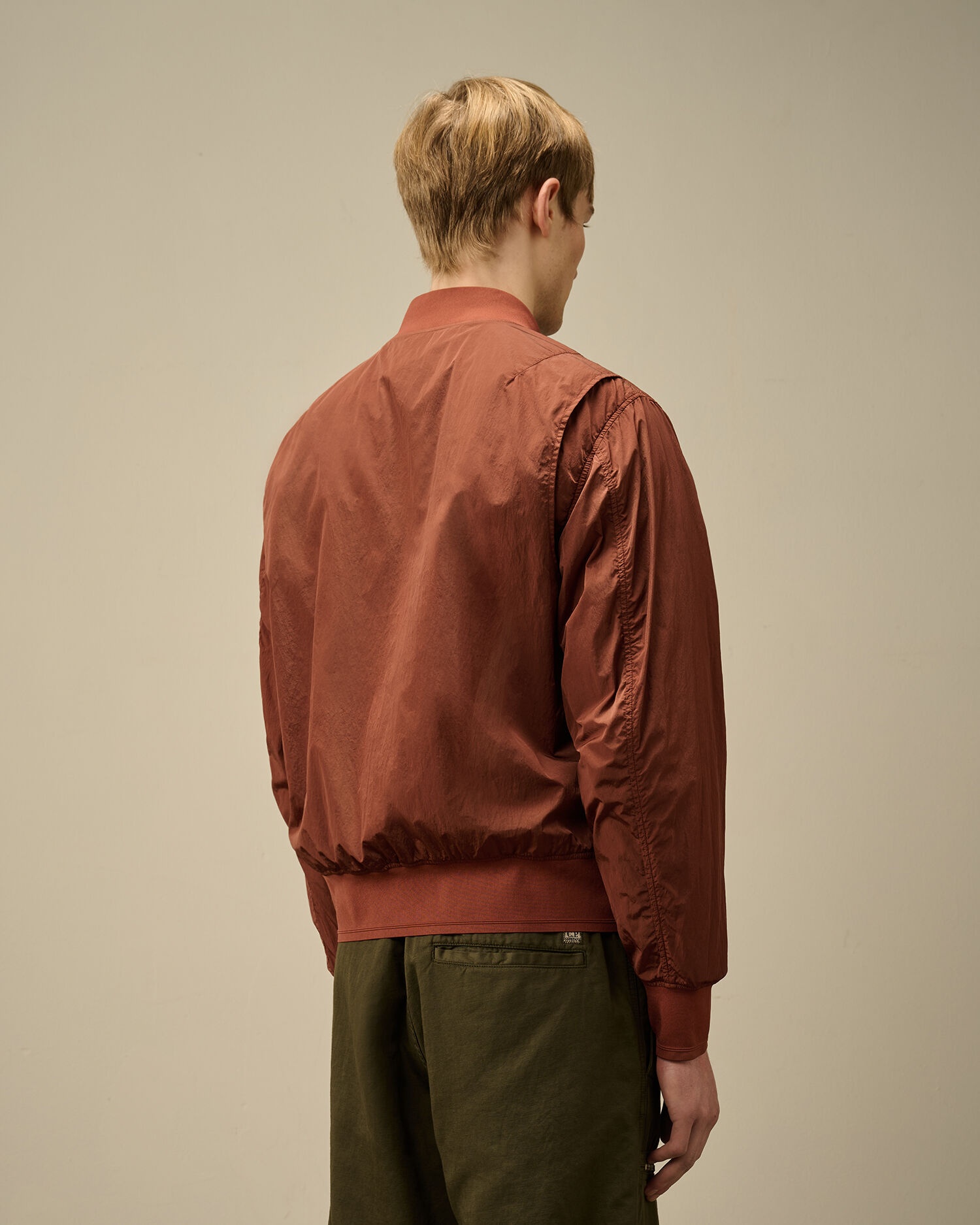 C.P. Company Chrome-R Multipocket Bomber Jacket | REVERSIBLE