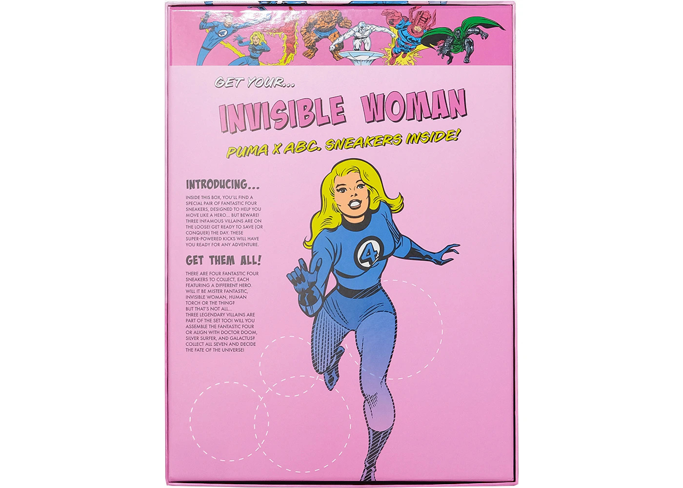 PUMA Puma Abc. x Fantastic Four Mystery Sneaker Invisible Woman ...