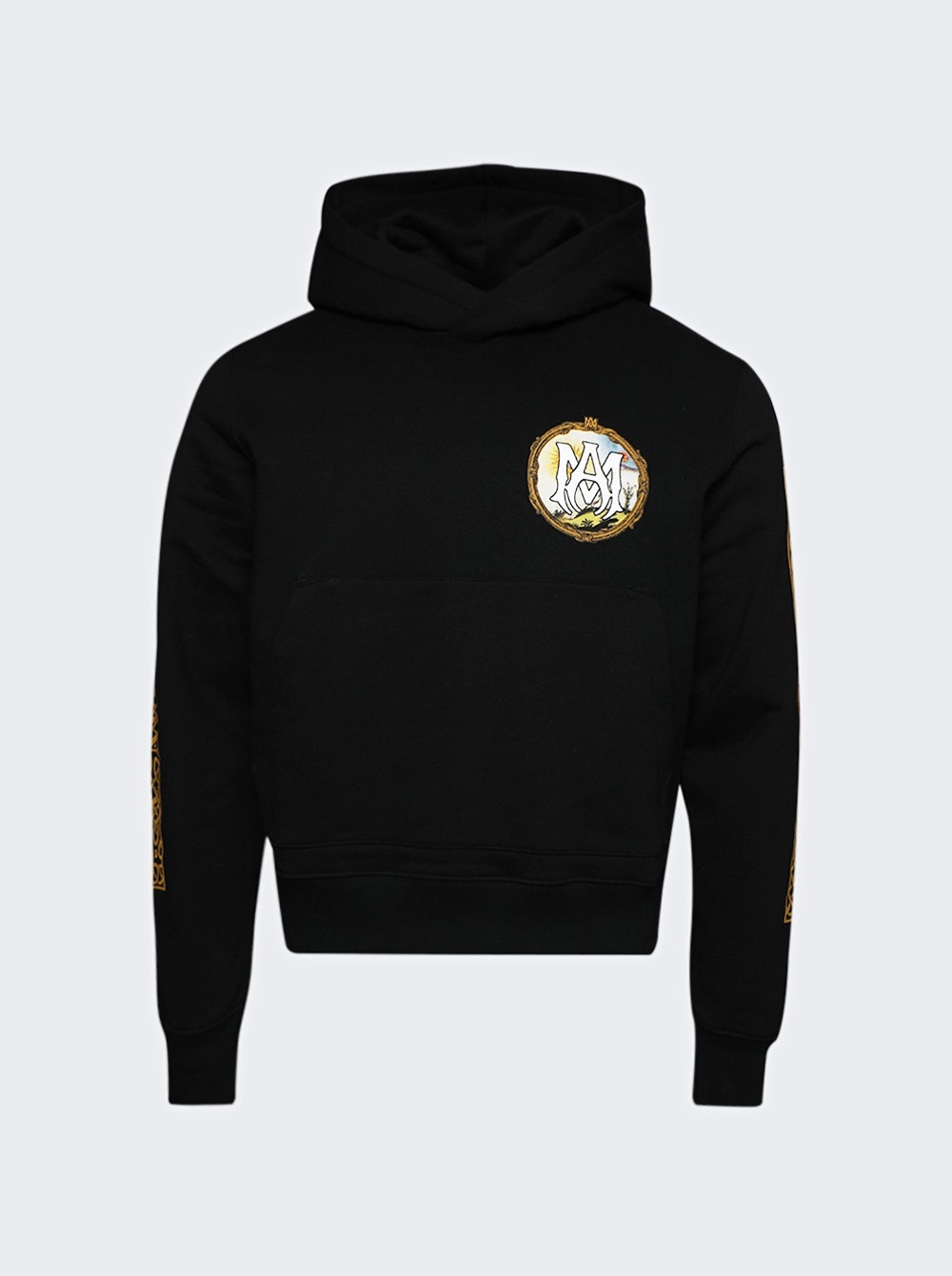 AMIRI Alchemy Frame Hoodie Black - PS23MJG001-001 | REVERSIBLE