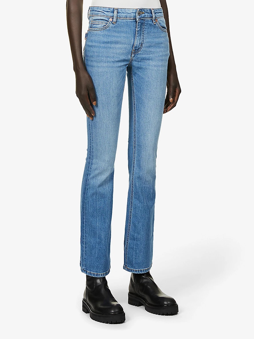 Zadig & Voltaire Eclipse bootcut denim jeans | REVERSIBLE