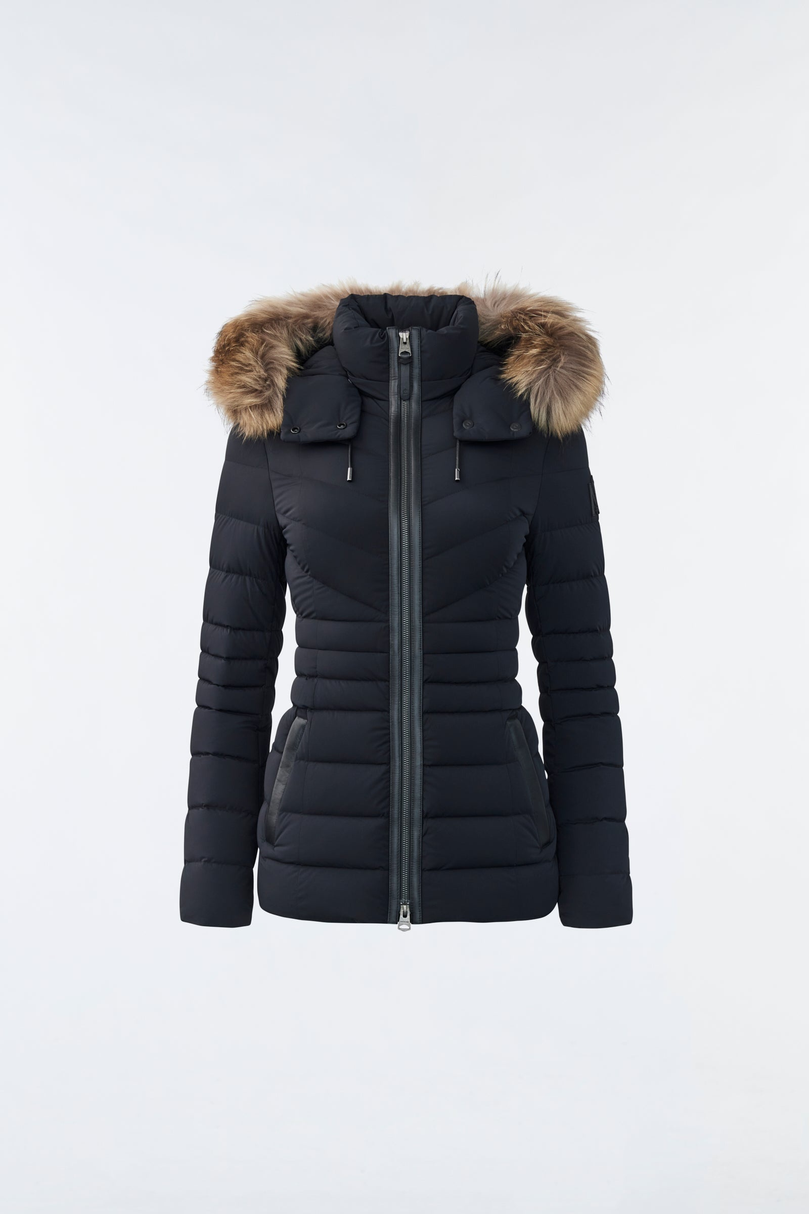 MACKAGE PATSY Agile 360 down jacket with natural fur | REVERSIBLE