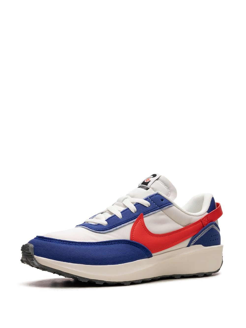 Nike Waffle Debut Swoosh "Old Royal/Habanero Red" sneakers | REVERSIBLE