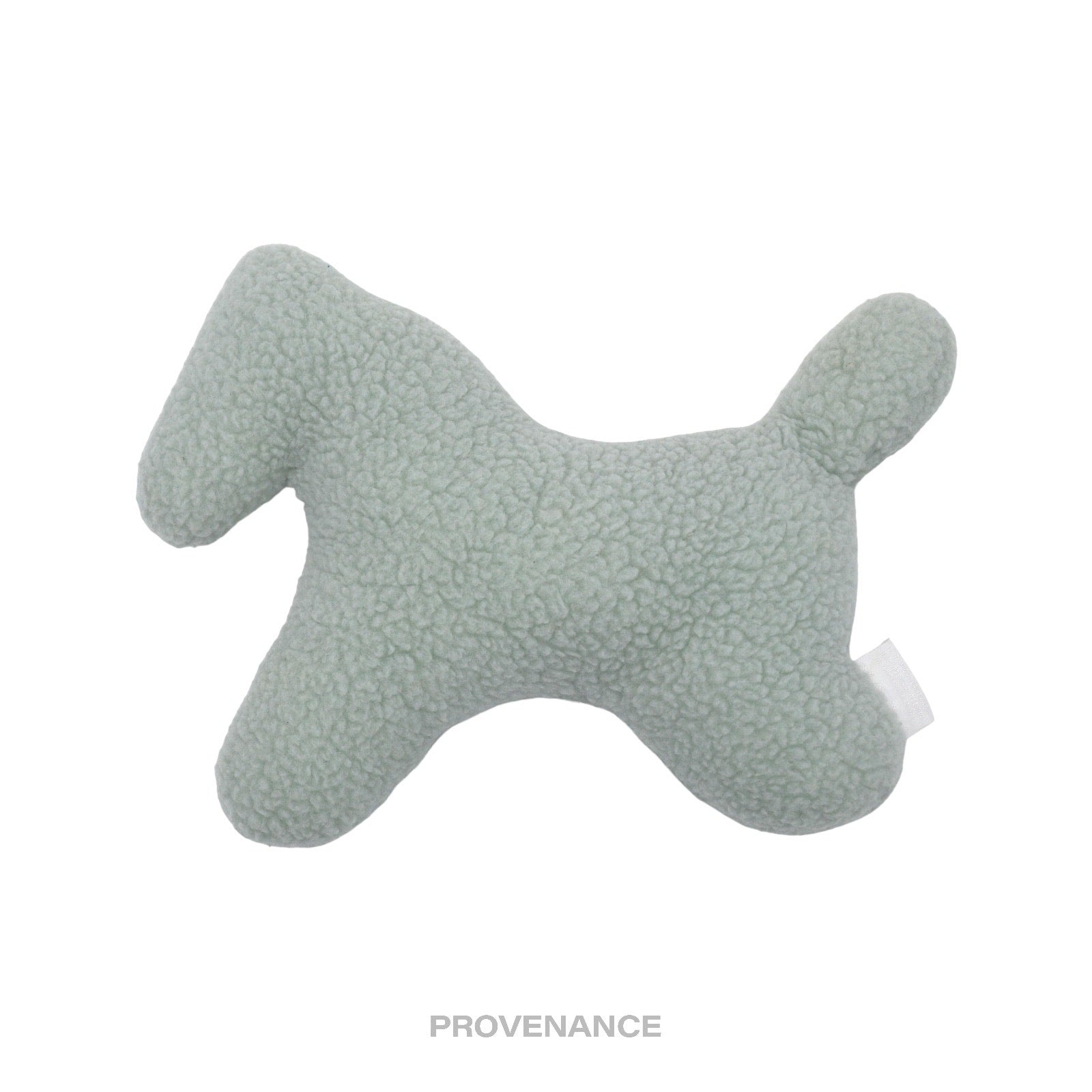 Hermès Hermes Wool Shearling Horse Plush Toy - Powder Blue | provenance ...