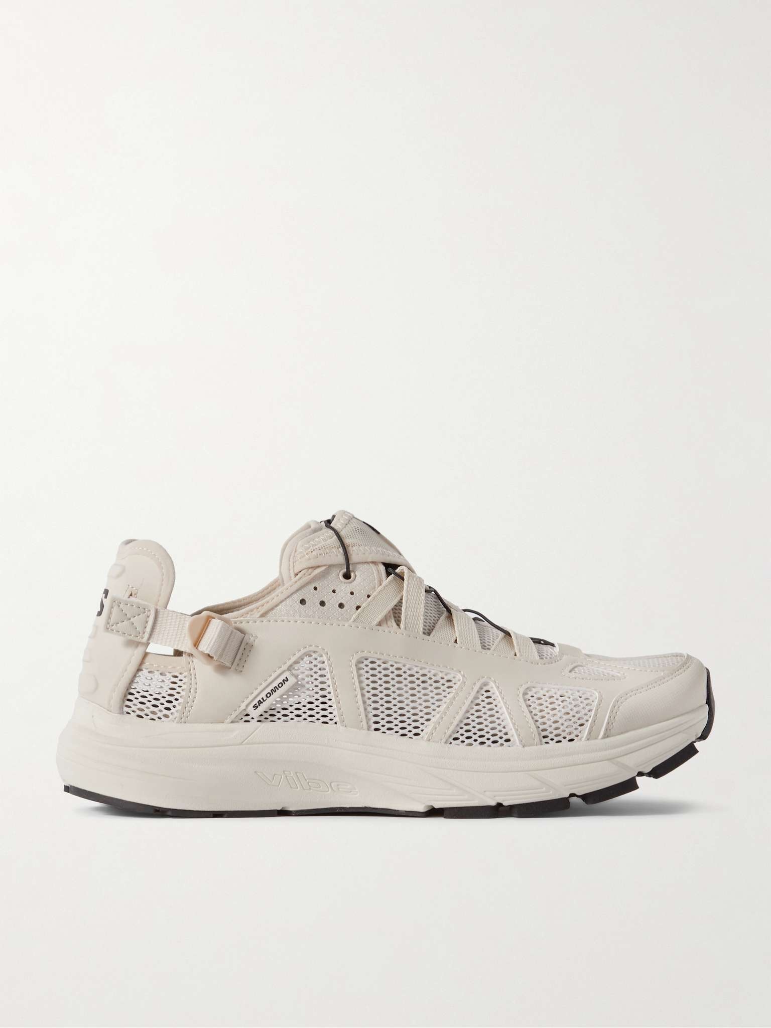 SALOMON TECHSONIC Ripstop and Rubber-Trimmed Faux Leather and Mesh ...