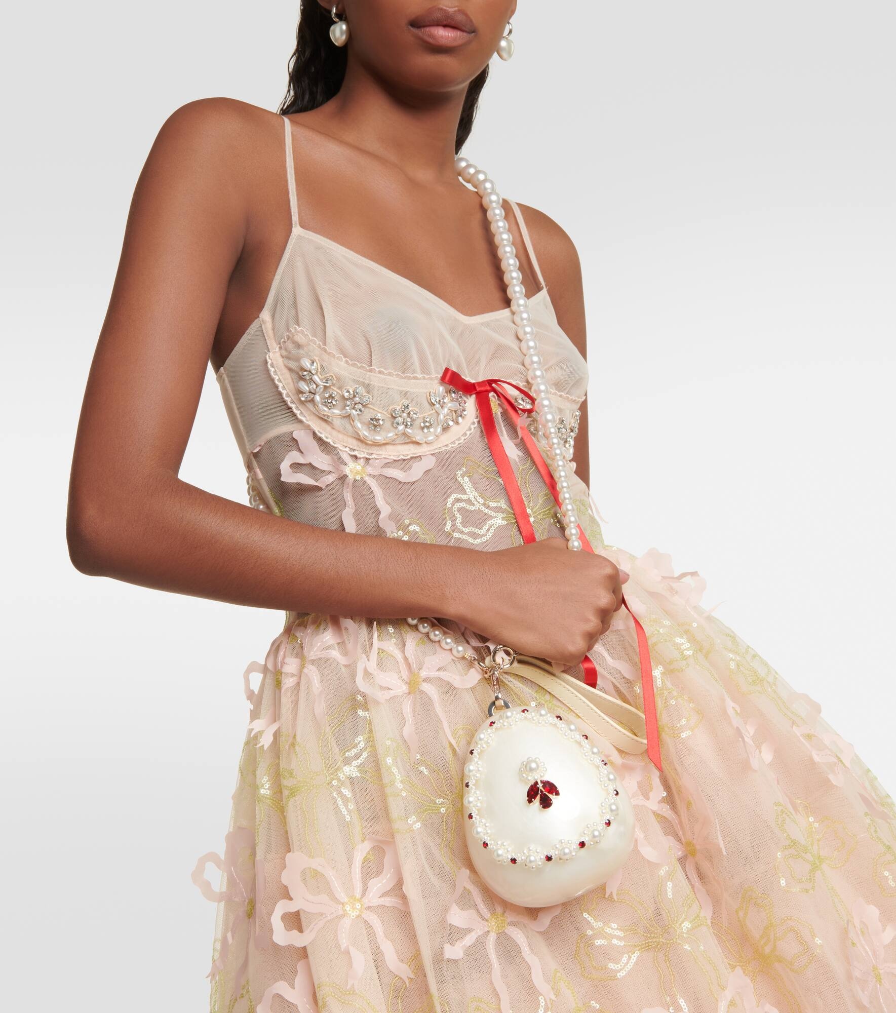 Simone Rocha Fabergé Egg Mini crossbody bag | REVERSIBLE