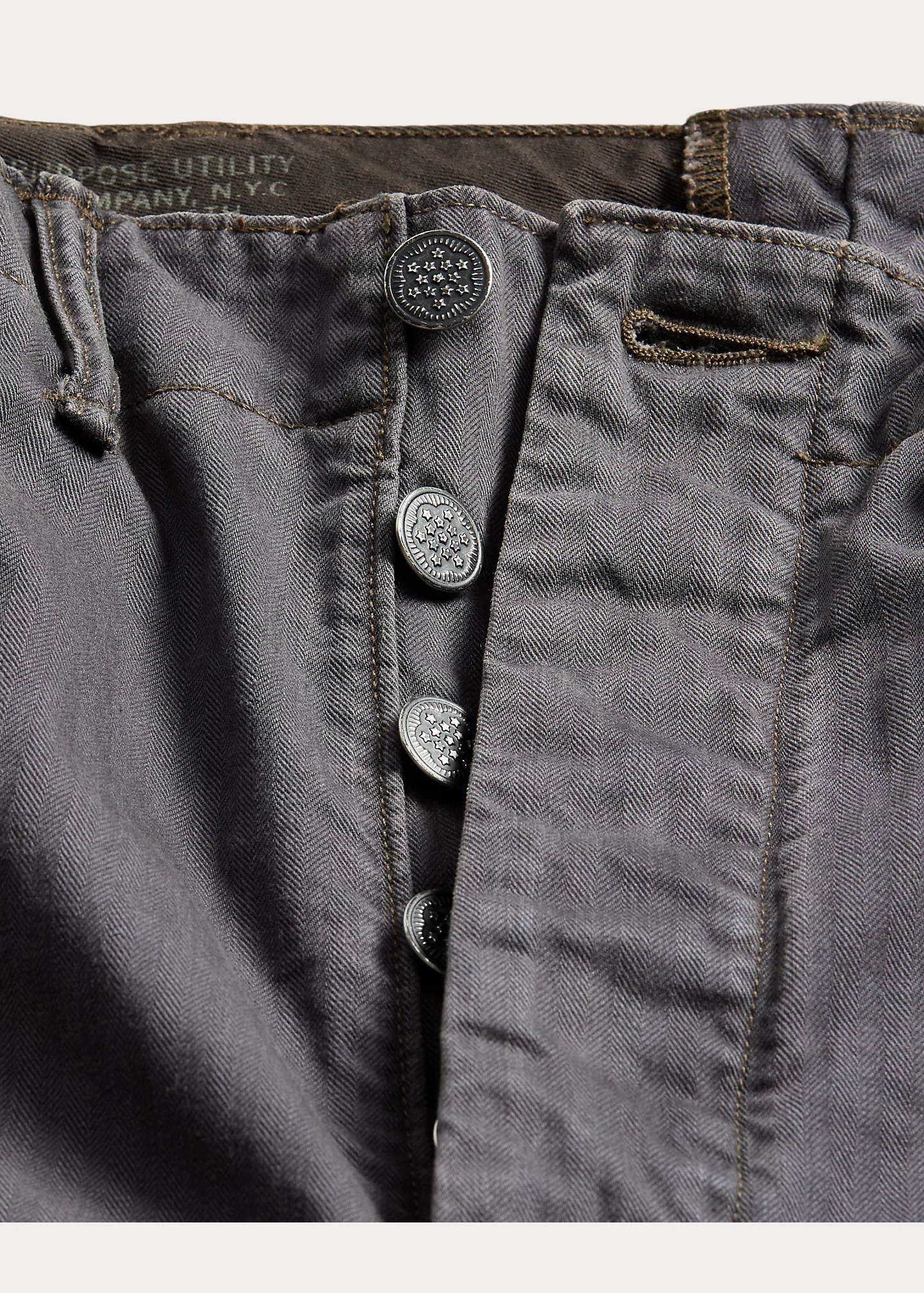 RRL by Ralph Lauren Herringbone Twill Field Pant | REVERSIBLE