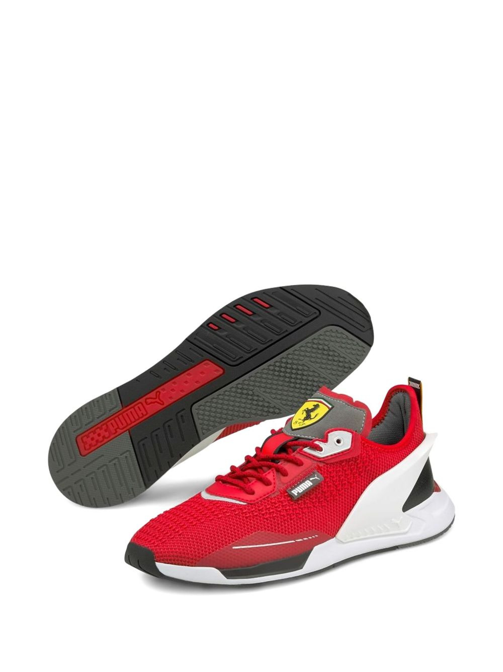 PUMA x Ferrari IONSpeed "Red/White" sneakers | REVERSIBLE