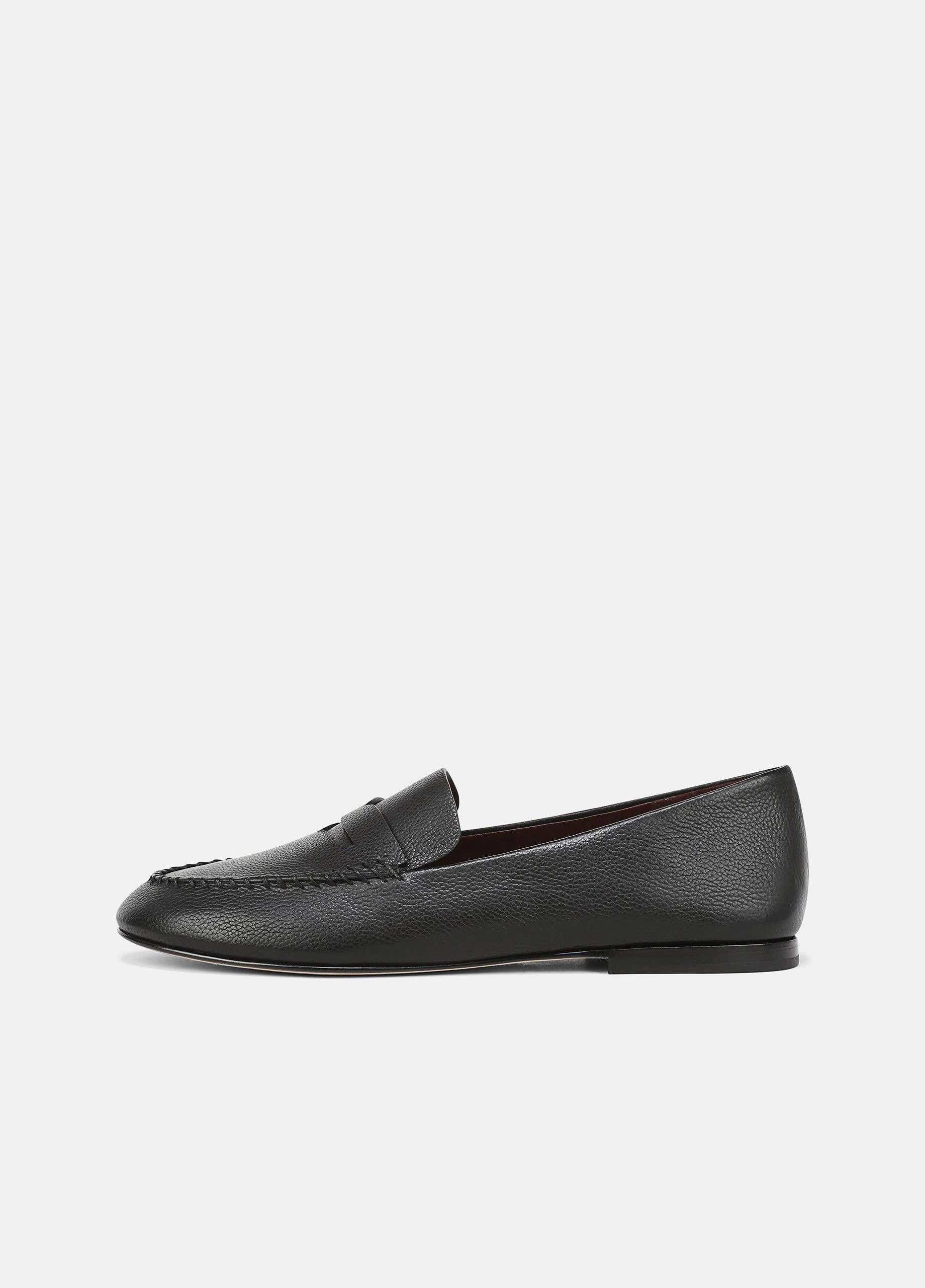 Vince Teo Leather Loafer - K0272L2_BLACK | REVERSIBLE