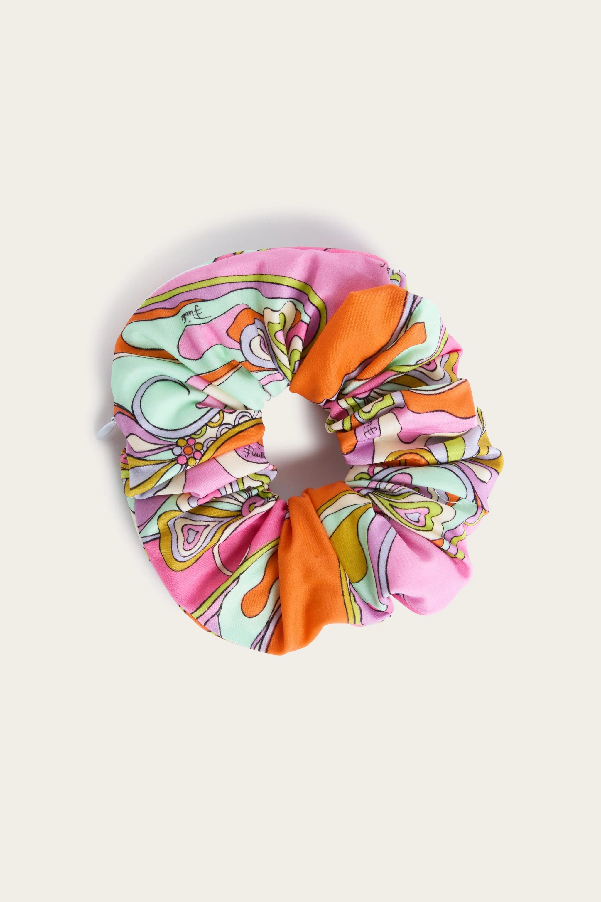 PUCCI HAIR TIE WITH ZIP DETAIL - 6HGL356H835P23 | REVERSIBLE