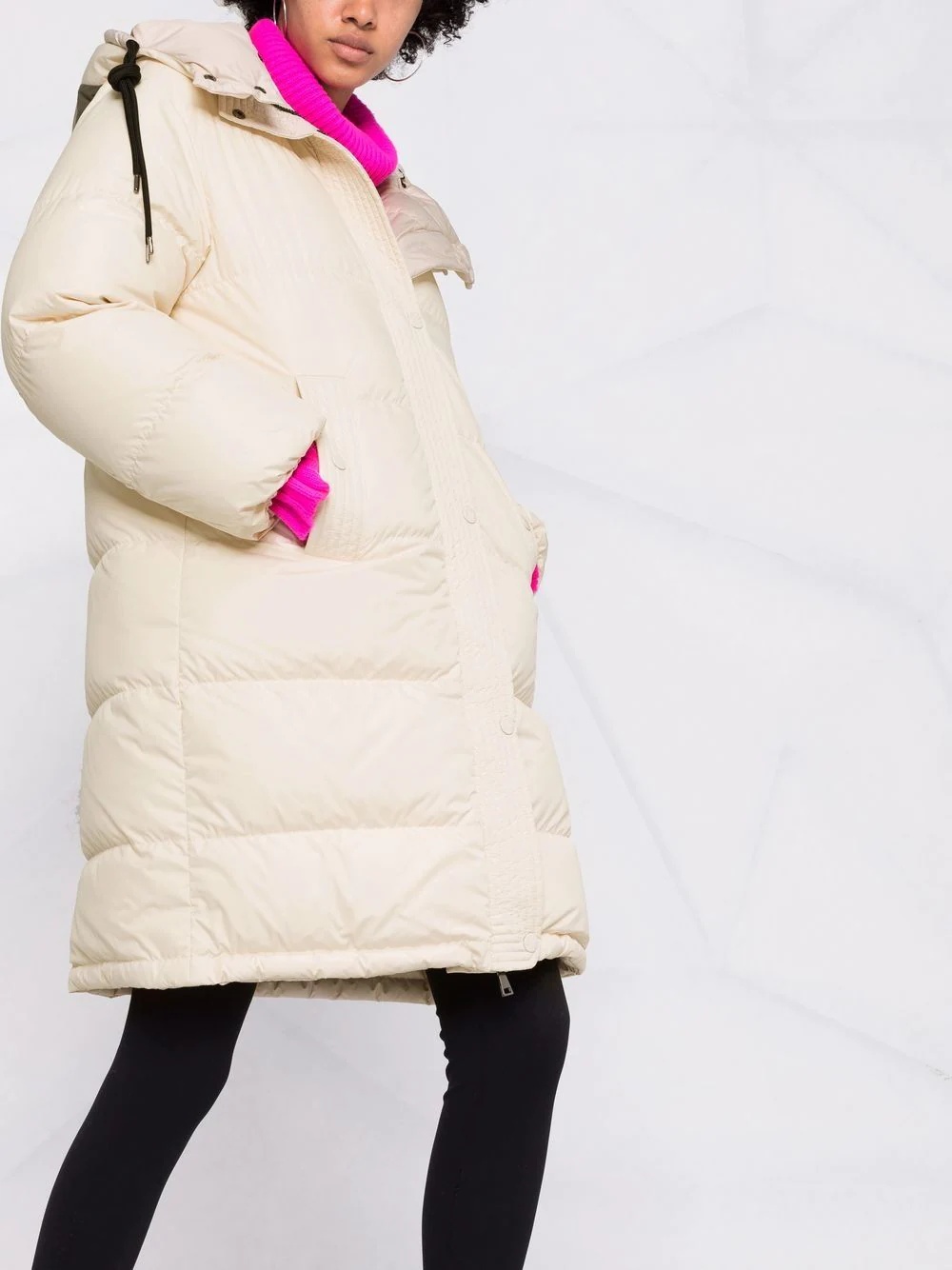 Moncler reversible logo-print padded coat | REVERSIBLE