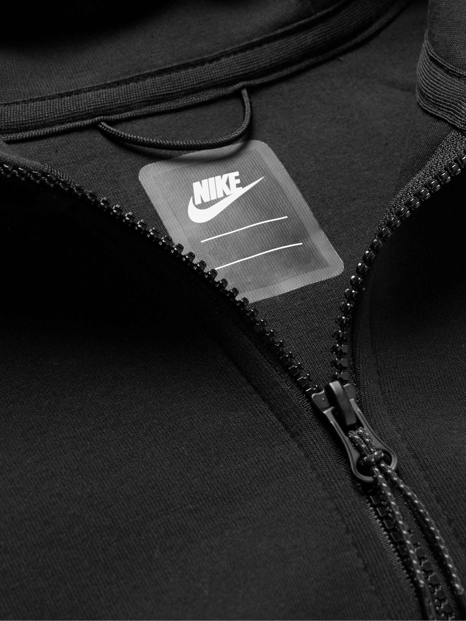 Nike Sportswear Taped Cotton-Blend Tech Fleece Zip-Up Hoodie | REVERSIBLE