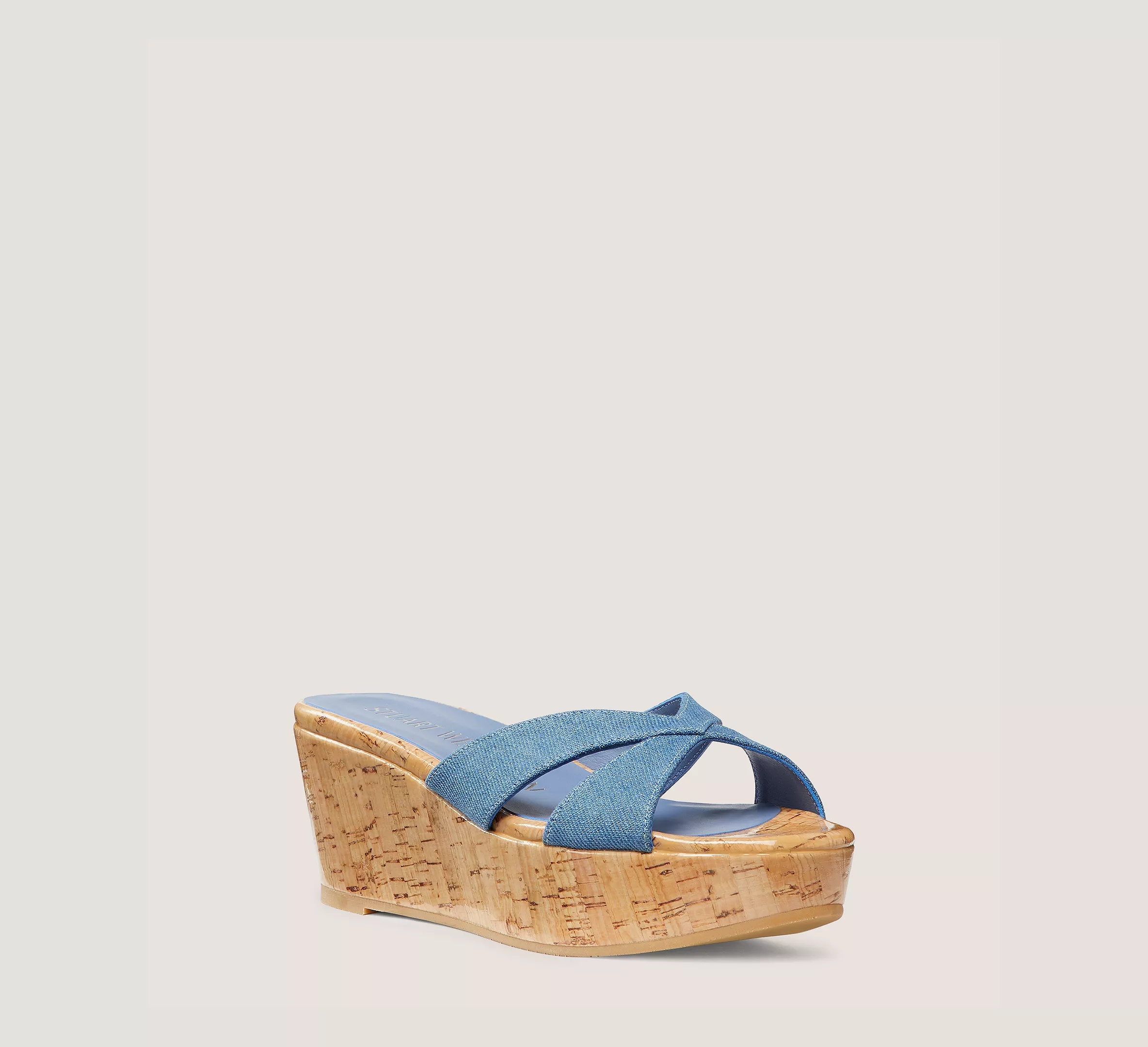 Stuart Weitzman CARMEN PLATFORM SLIDE | REVERSIBLE