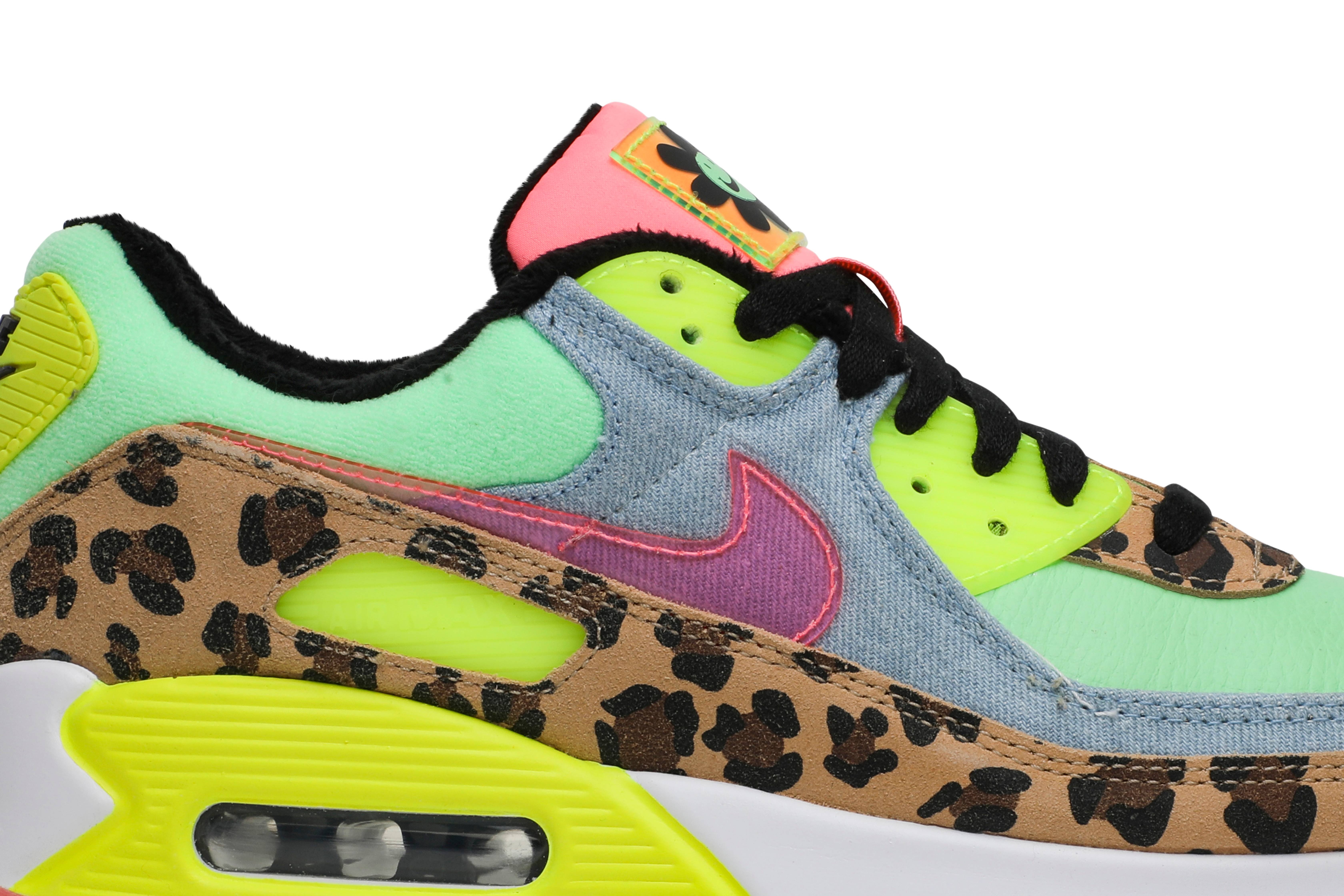 Nike Wmns Air Max 90 LX Illusion Green goat REVERSIBLE