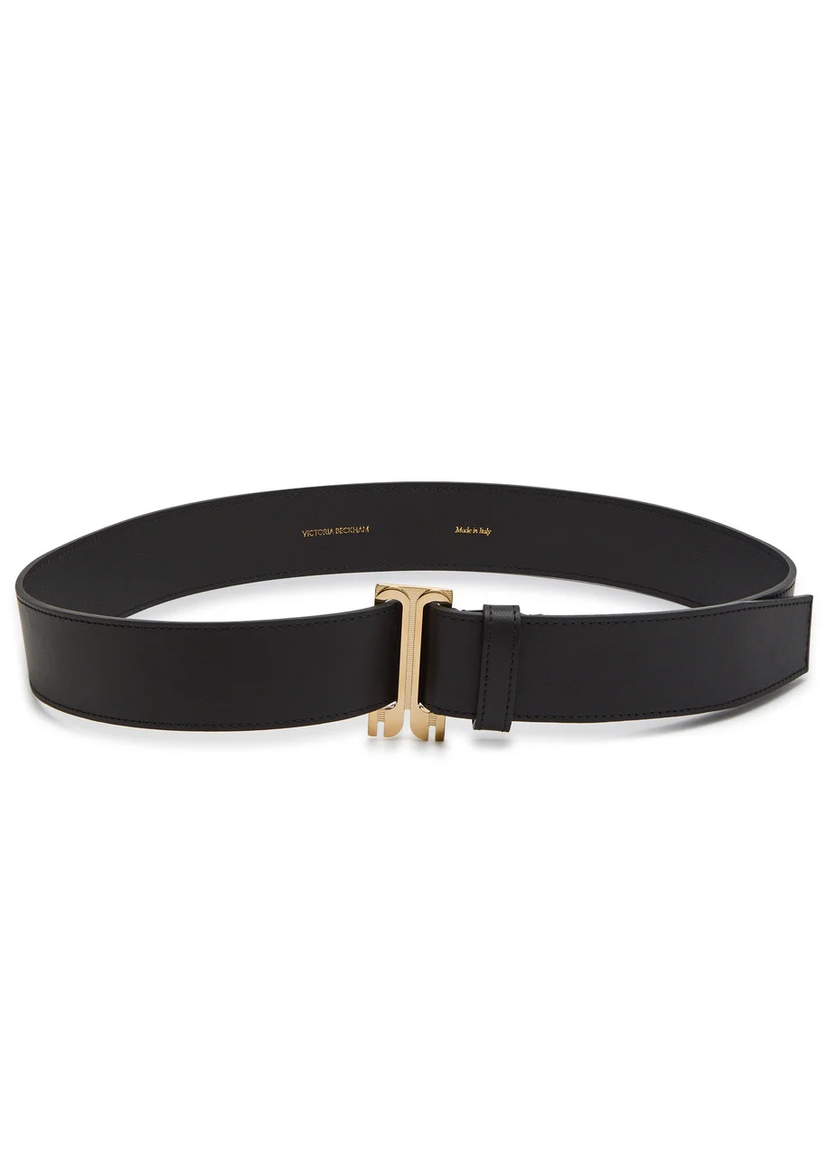 Victoria Beckham Victoria Beckham Tuxedo Leather Belt | REVERSIBLE