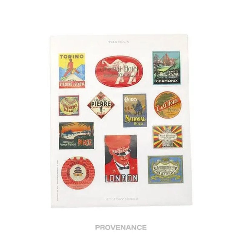 Louis Vuitton Louis Vuitton Sticker Set Sheet - THE BOOK HOLIDAY ISSUE ...