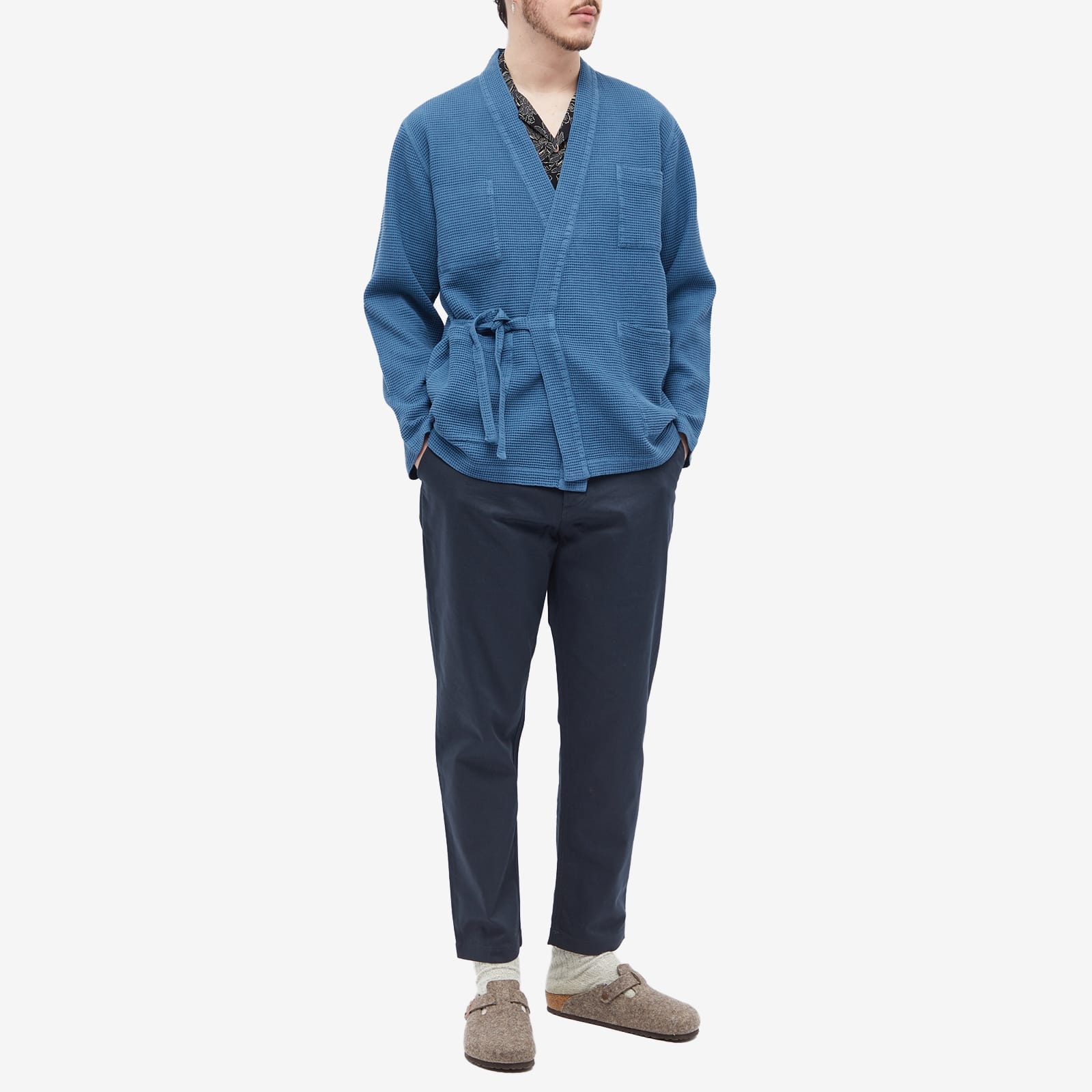 Universal Works Universal Works Japanese Waffle Kyoto Work Jacket ...