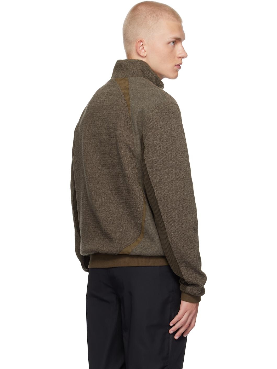 XLIM SSENSE Exclusive Brown EP.6 01 Jersey Jacket | REVERSIBLE