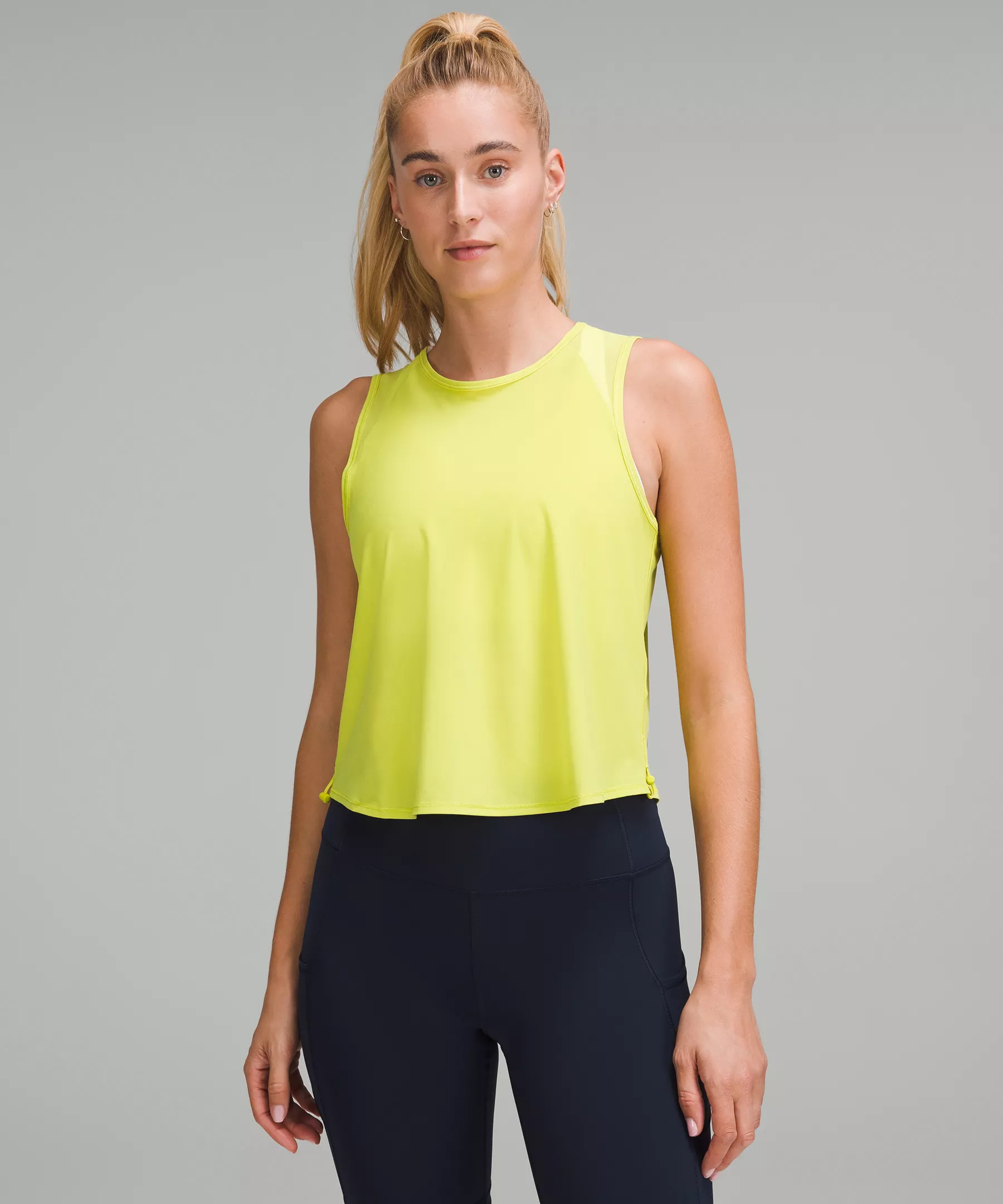 lululemon Sculpt Cropped Tank Top *Cinch | REVERSIBLE