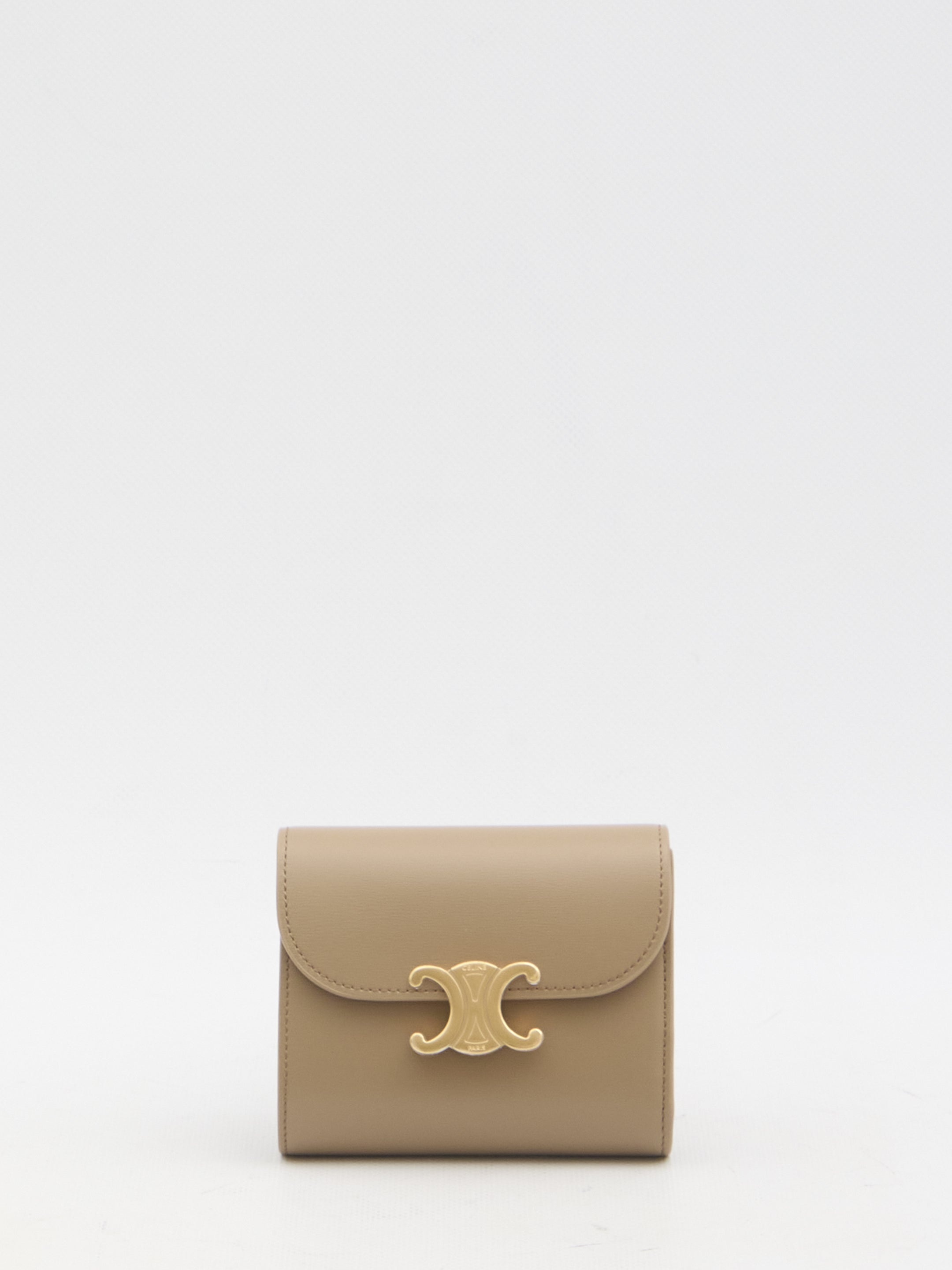 CELINE Celine Triomphe Small Wallet | elliebelle | REVERSIBLE