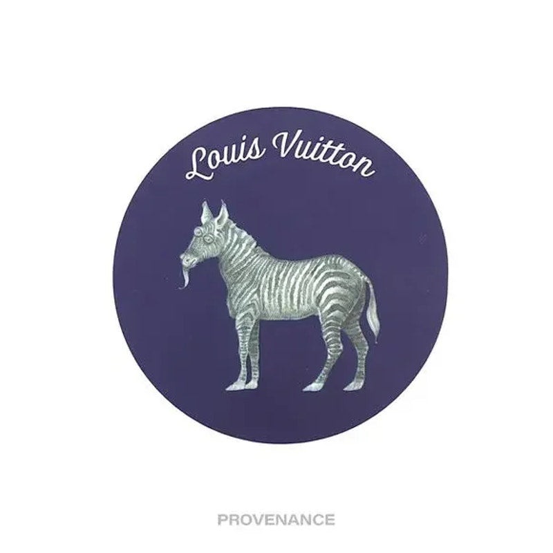 Louis Vuitton Louis Vuitton Sticker - Champion Bros. Zebra | provenance ...