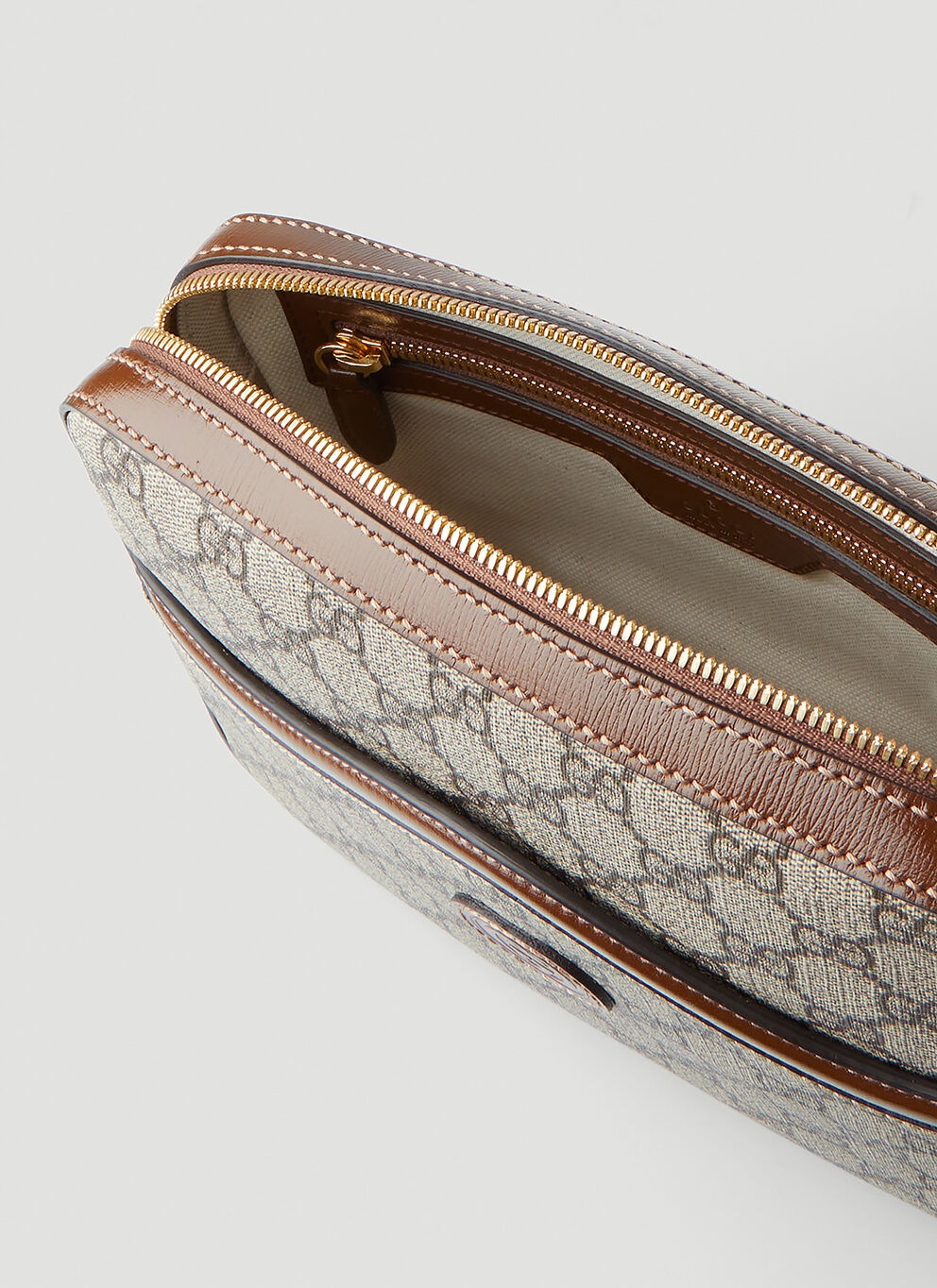 GUCCI Gucci Men Interlocking G Supreme Crossbody Bag | luosophy ...