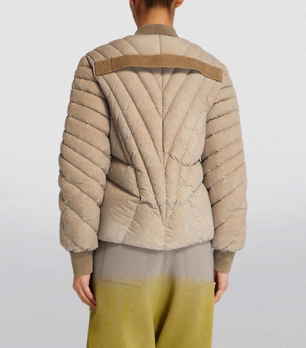 Rick Owens X Moncler Radiance Flight Jacket Reversible 9785
