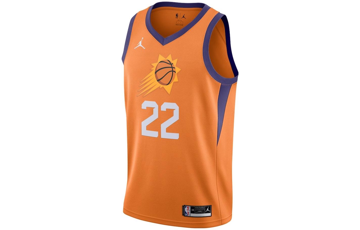 Jordan Air Jordan x NBA Phoenix Sun Swingman Jersey 'Deandre Ayton 22 ...