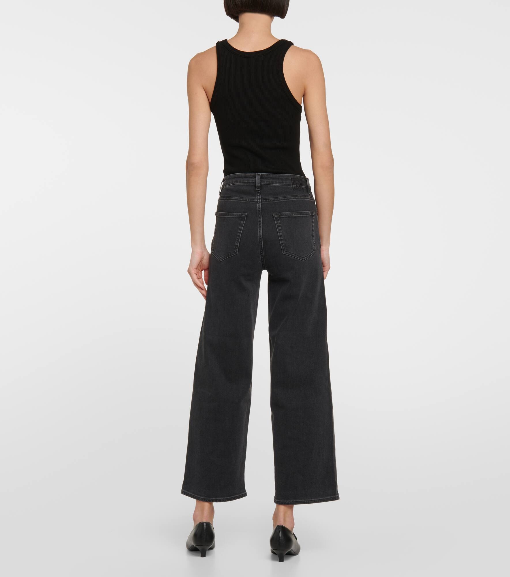 Totême High-rise wide-leg pants | REVERSIBLE