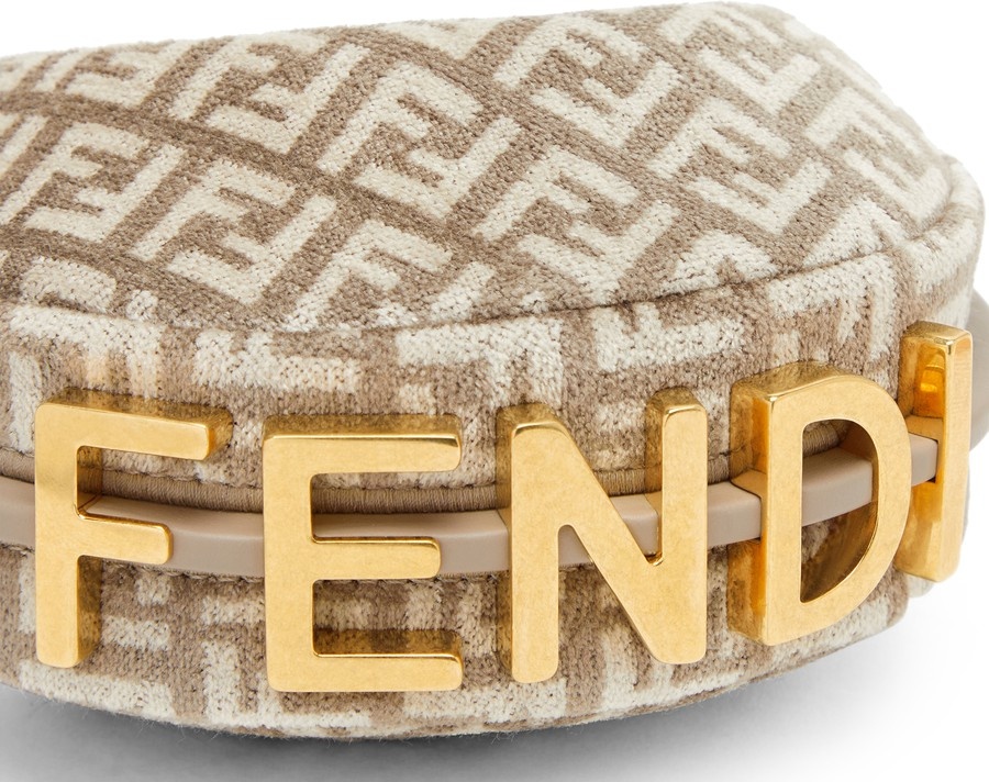 FENDI Nano Fendigraphy hobo bag | REVERSIBLE