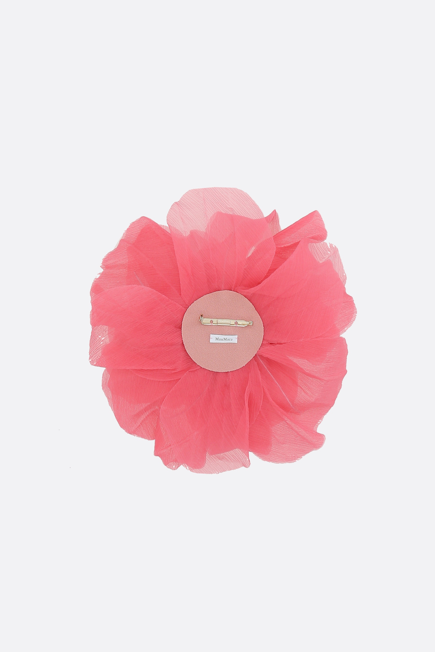 Max Mara LUISA CREPON FLOWER BROOCH | REVERSIBLE