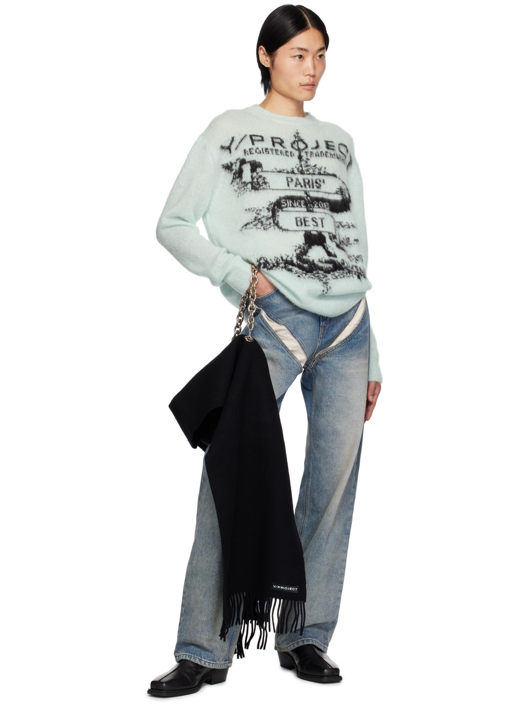 Y/Project Paris' Best Jacquard Sweater | REVERSIBLE Y/Project Paris' Best Jacquard Sweater | REVERSIBLE