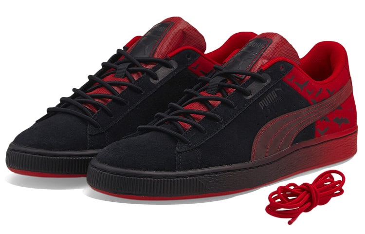 PUMA PUMA Batman x Suede Classic 'Black Barbados Cherry' 383291-01 ...