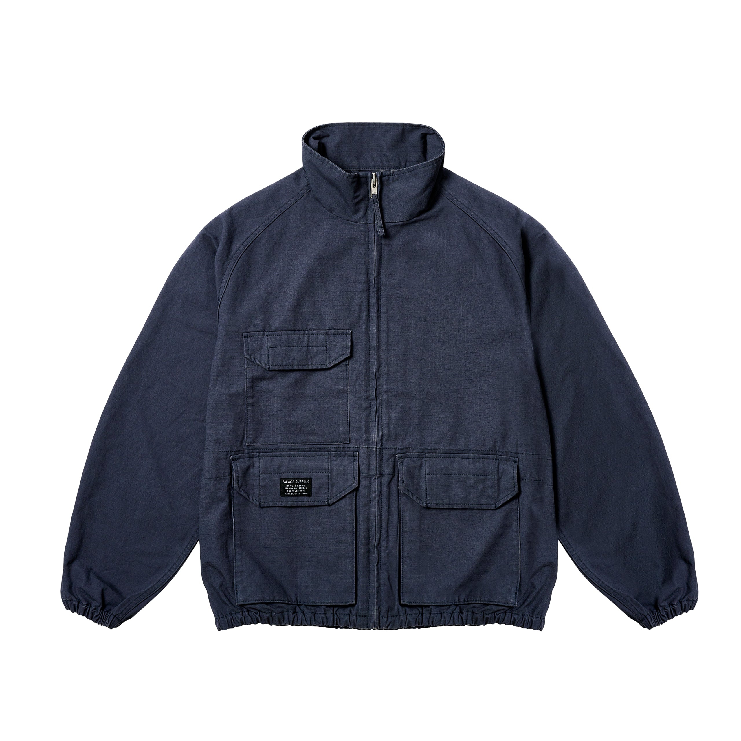PALACE RN RIPSTOP JACKET NAVY | REVERSIBLE
