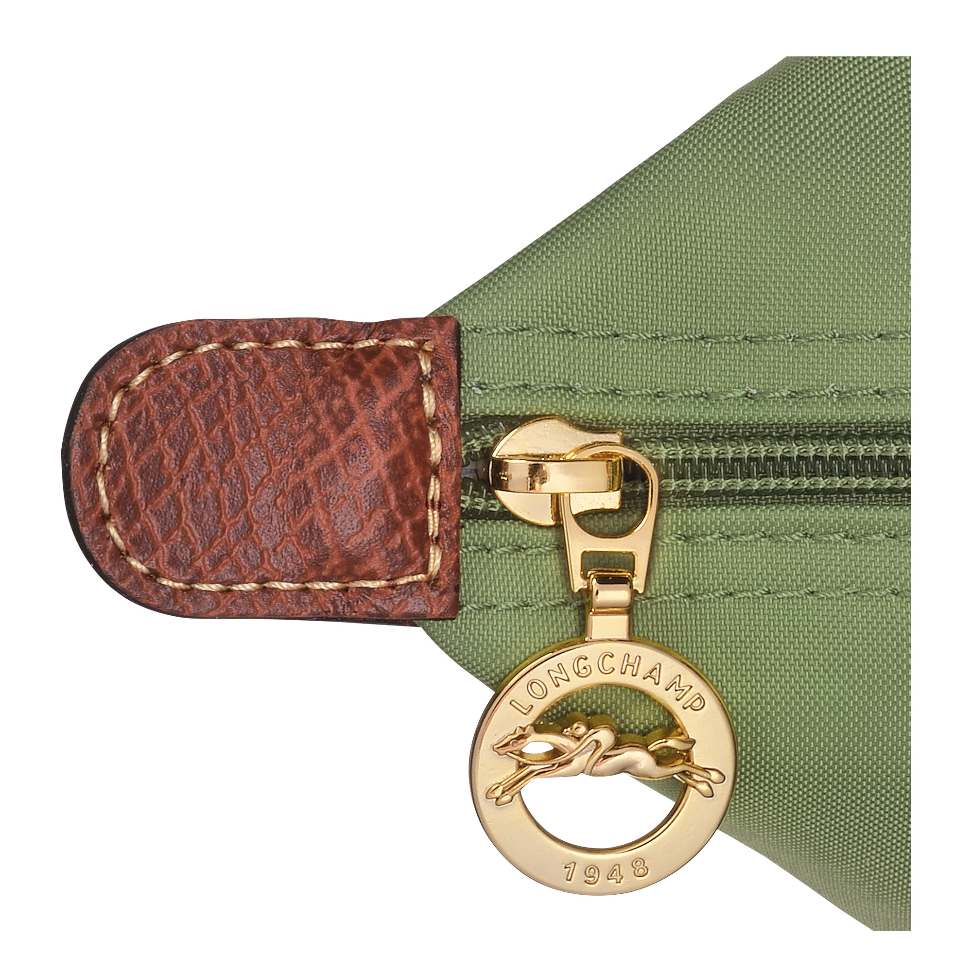 Longchamp Le Pliage Original L Tote bag Lichen - Recycled canvas ...