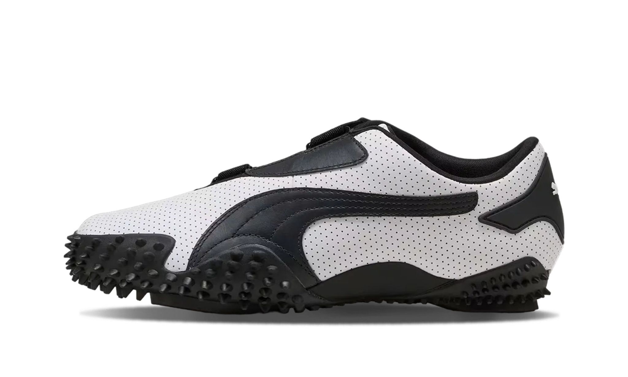 PUMA Mostro "Perforated Leather - White / Black" | REVERSIBLE