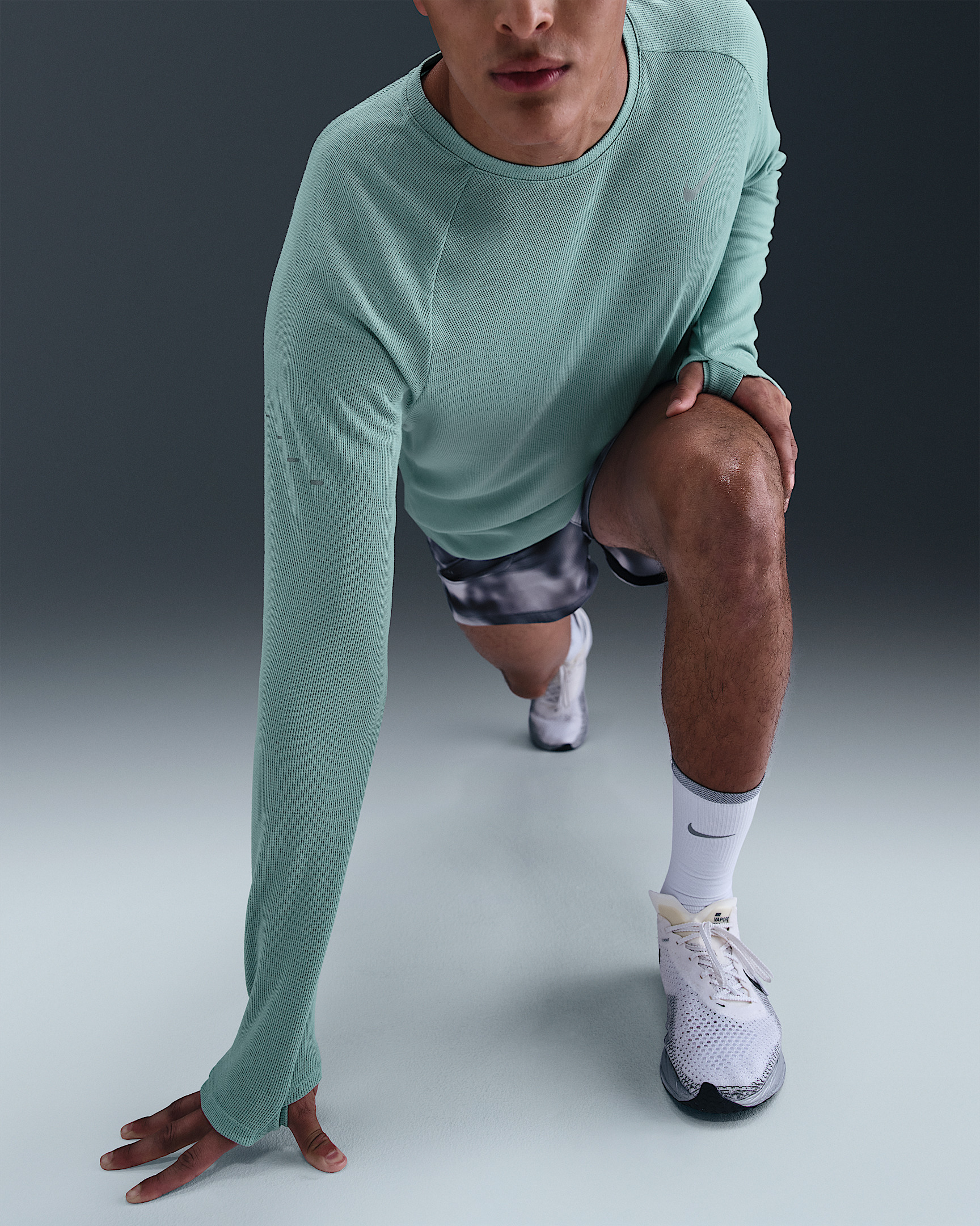 Nike Nike Stride Men's Dri-FIT Running Waffle Crew | REVERSIBLE