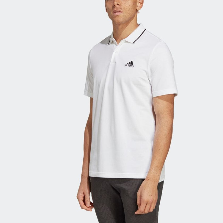 adidas adidas Essentials Piqu Small Logo Polo Shirt 'White' IC9315 ...