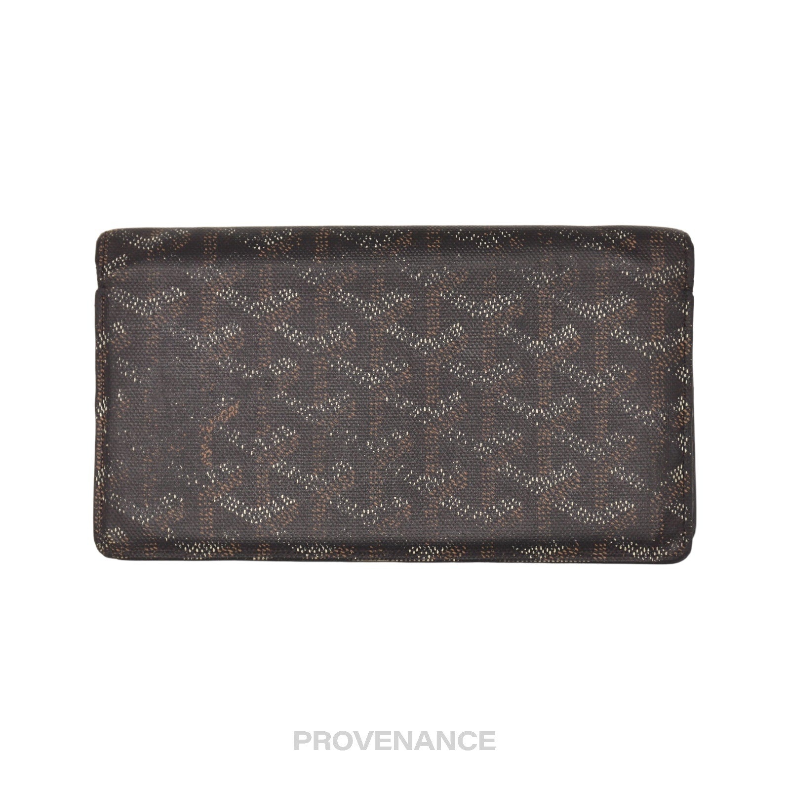 Goyard Goyard Richelieu Long Wallet - Black Goyardine | provenance ...