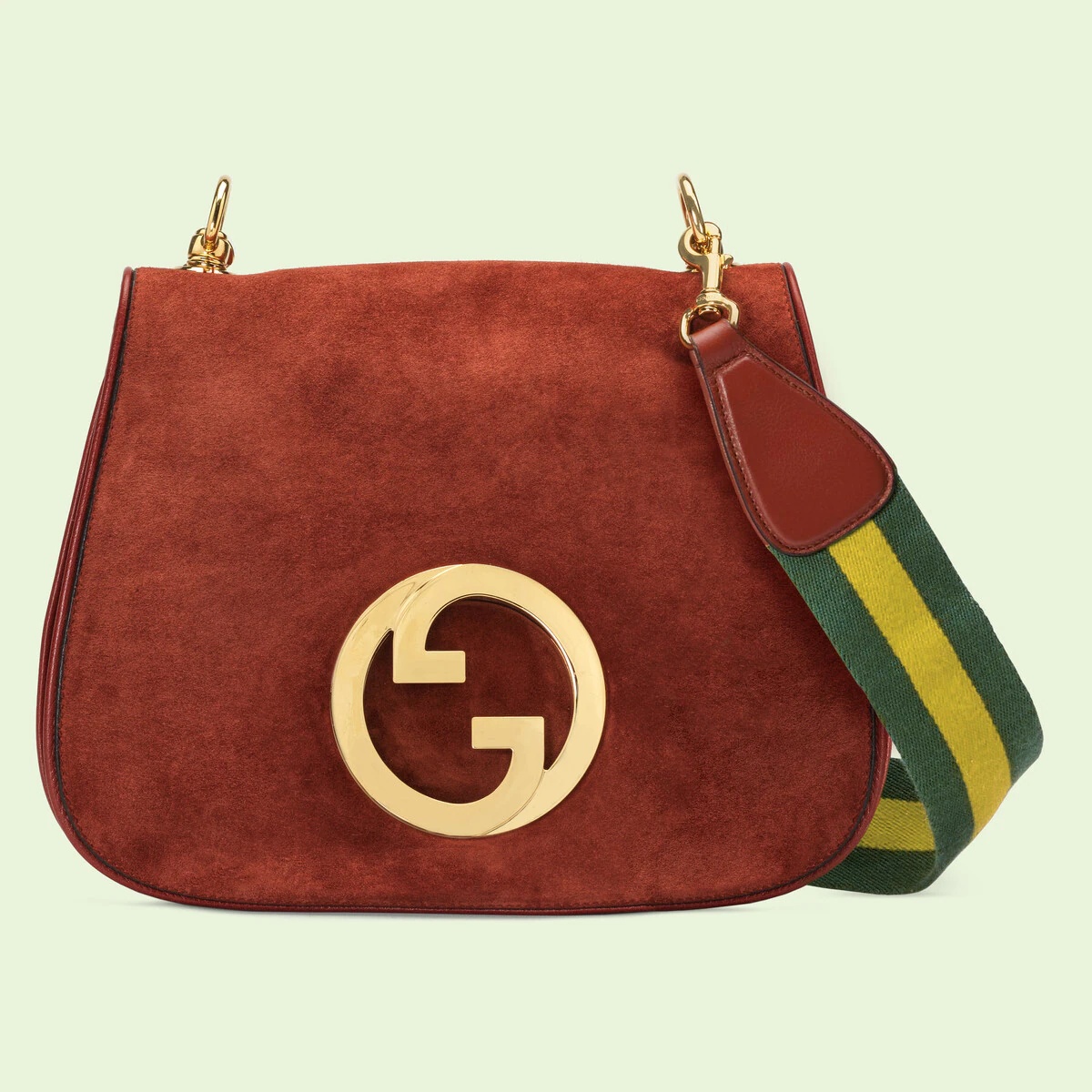 GUCCI Medium bag with round Interlocking G | REVERSIBLE