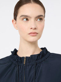 'S Max Mara ONDE Water-repellent taffeta bomber jacket - ULTRAMARINE ...