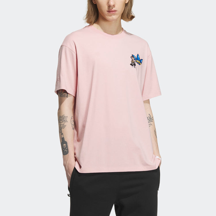 adidas adidas originals x Monkey Kingdom GFX T-shirt 'Pink' IP1793 ...