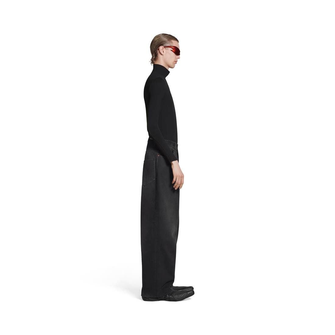 BALENCIAGA Baggy Pants in Black Faded | REVERSIBLE BALENCIAGA Baggy Pants in Black Faded | REVERSIBLE