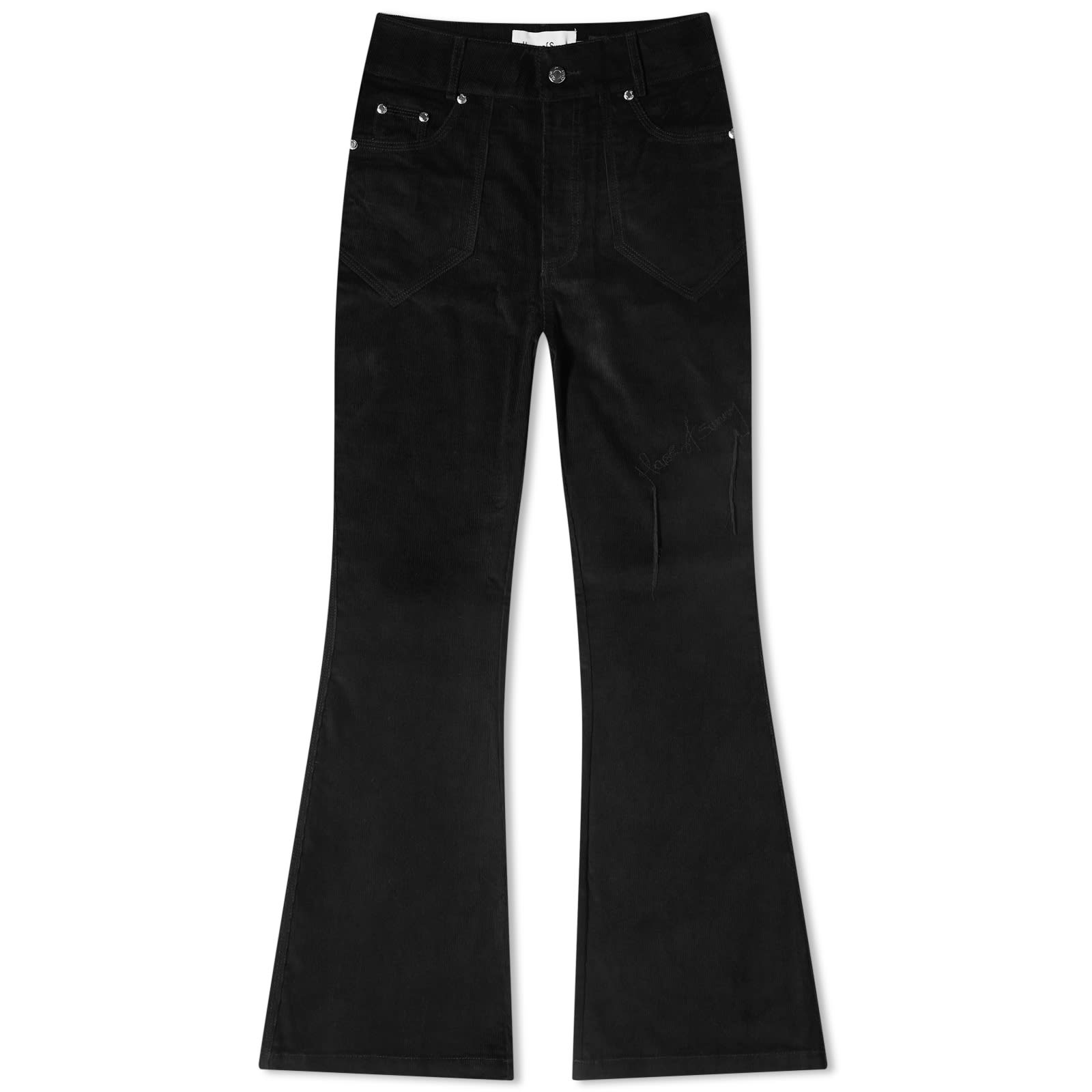 House of Sunny House of Sunny 04 Cord Kick Flare Pants | REVERSIBLE