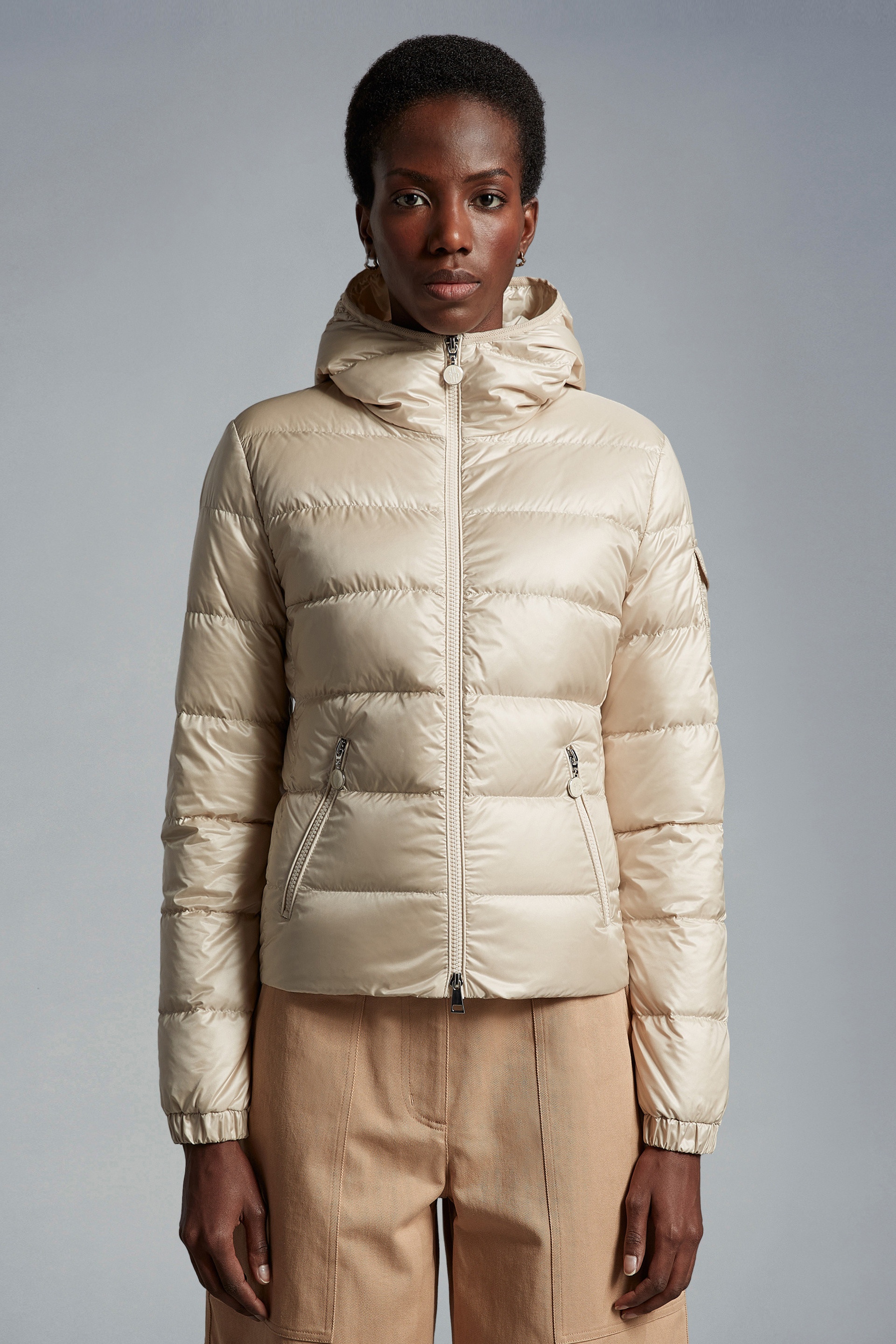 Moncler Gles Short Down Jacket | REVERSIBLE