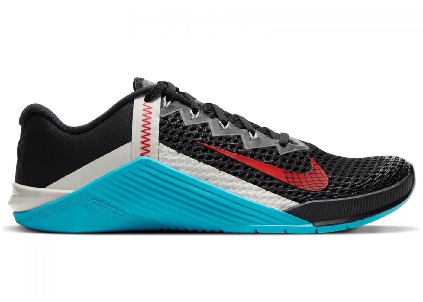 Nike Nike Metcon 6 Black Light Blue Fury | REVERSIBLE