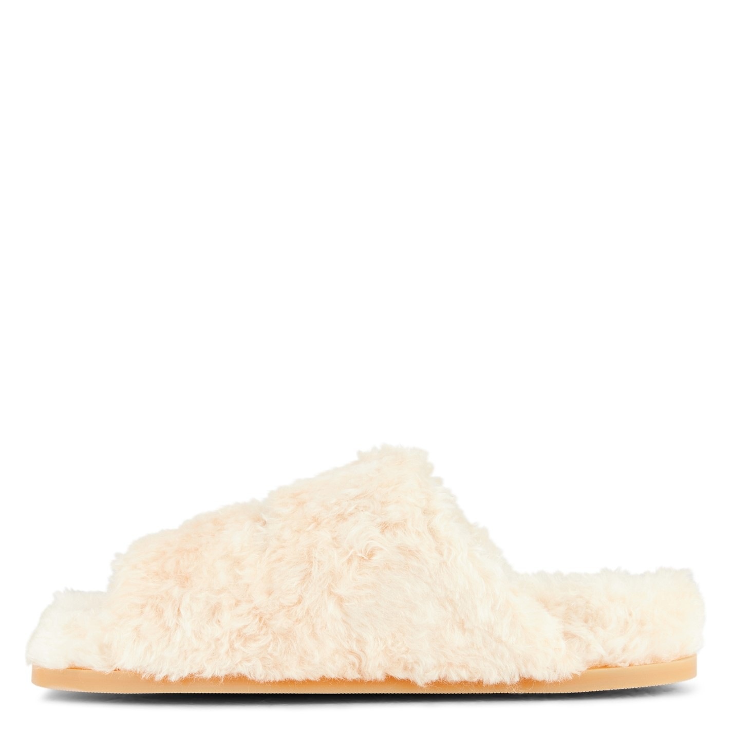 Valentino ONE STUD SHEARLING SLIDERS | REVERSIBLE